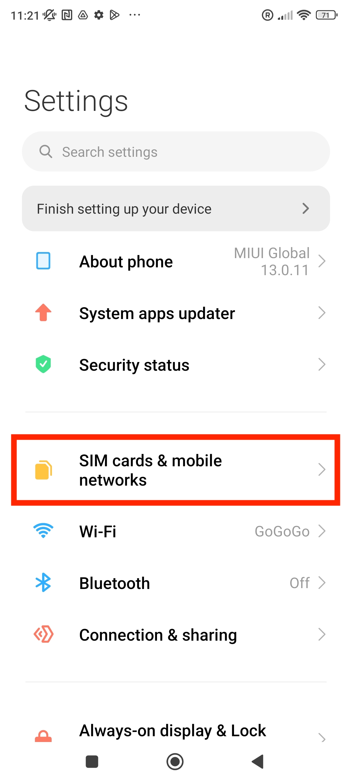 Locate Iccid Esim Serial Number On Xiaomi Devices Icelandair