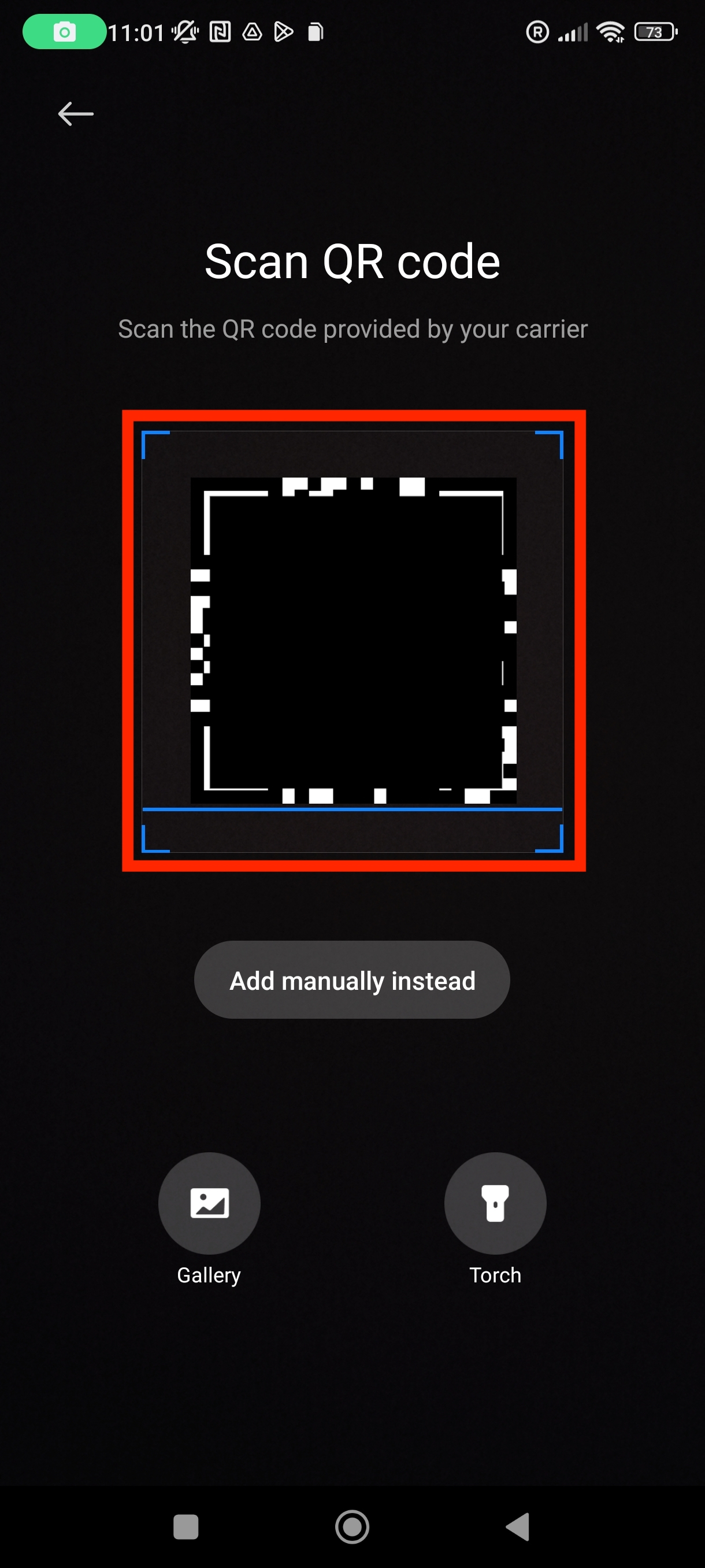 How to install an eSIM using a QR Code on Xiaomi Device – Icelandair