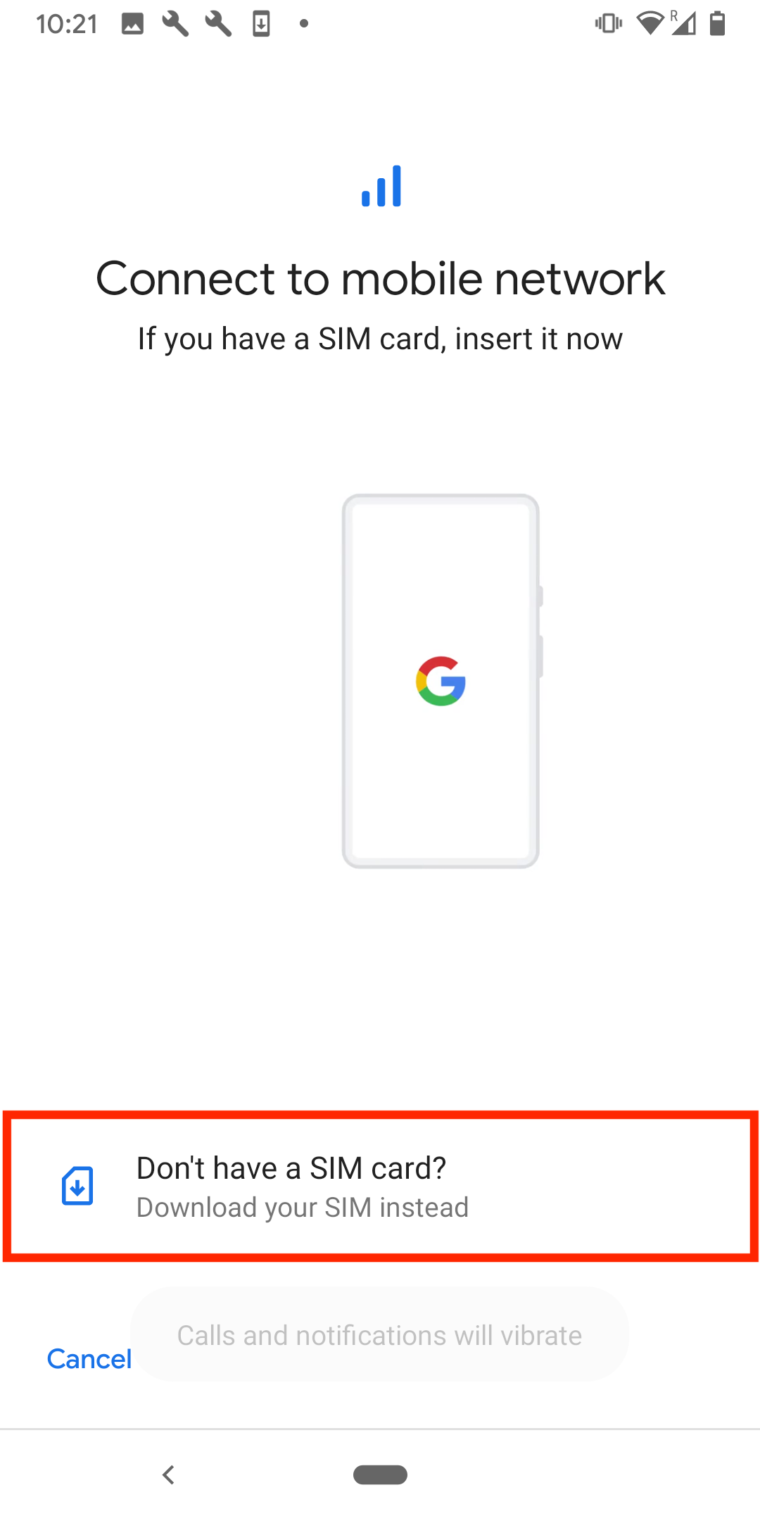 How to install an eSIM using a QR Code on Google Devices – Icelandair