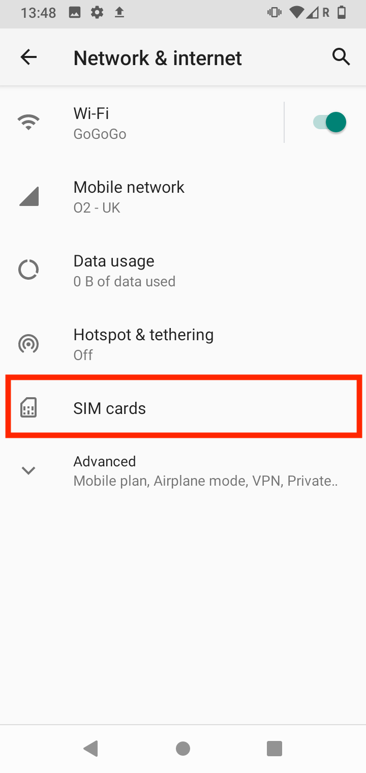 Turning Data Roaming on/off on Hammer Devices – Icelandair
