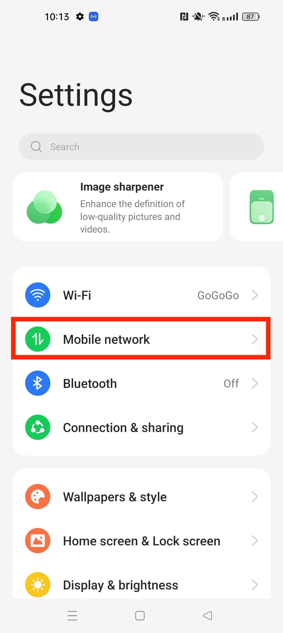 Manual Network Selection on Oppo Devices – Icelandair