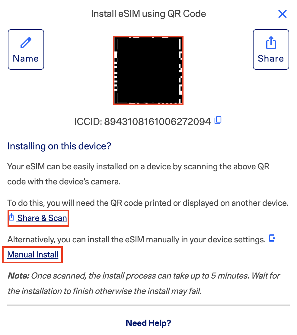 Setup guide for installing an eSIM – Icelandair